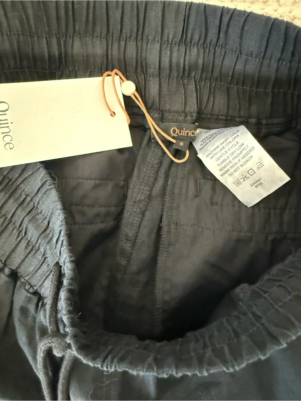 Quince | Pants & Jumpsuits | New Quince 0 European Linen Wide Leg Pants ...